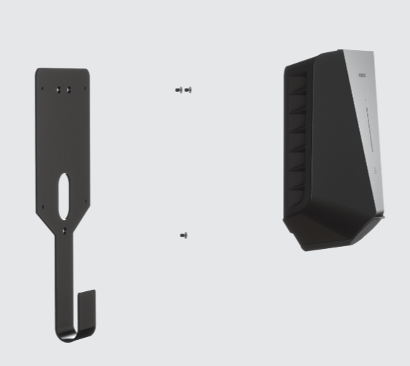 Easee Mount - monteringsplade til Easee ladeboks – HomeCharge A/S - Forhandler